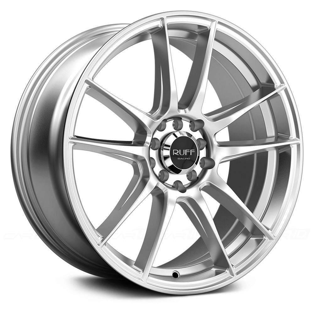 [Ruff] 18-RUFF-RACING-R364-SILVER 18" Ruff Racing R364 Silver Wheel ...